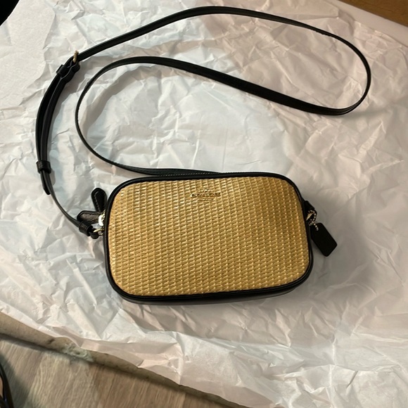 Coach | Bags | Coach Small Raffia Camera Bag | Poshmark